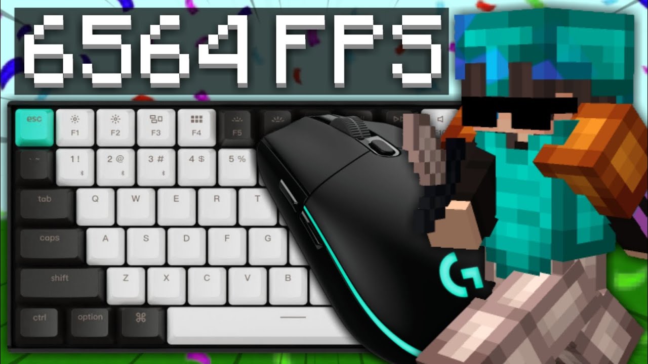 Keyboard+Mouse Minecraft (ASMR)|Hypixel-Bedwars| - YouTube