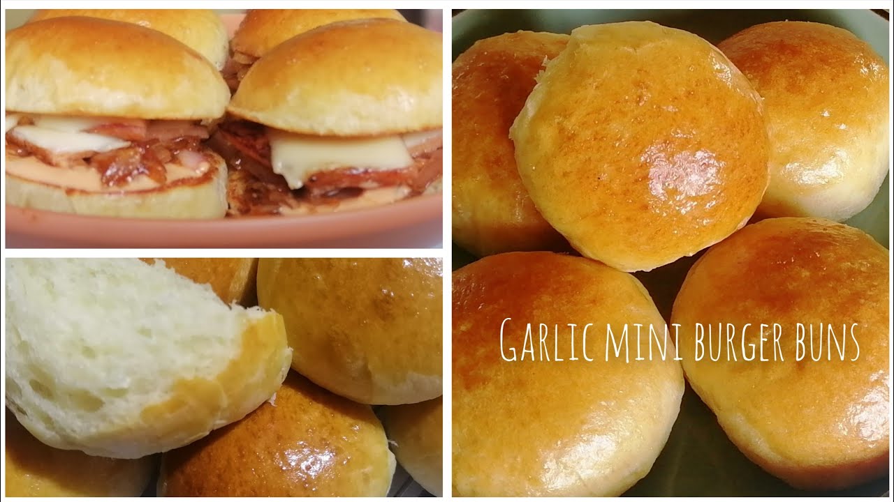 Mini burger buns | How to make burger buns | Burger Bread - YouTube