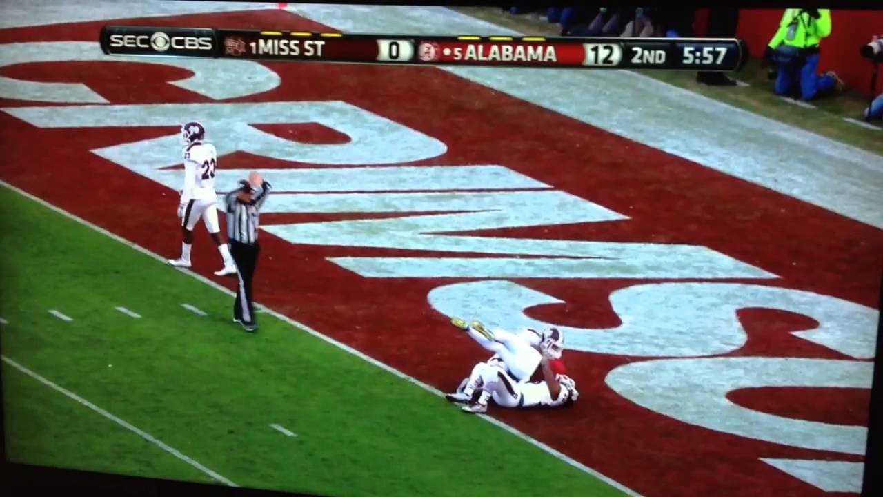 Amari Cooper Insane Catch Against Mississippi State - YouTube