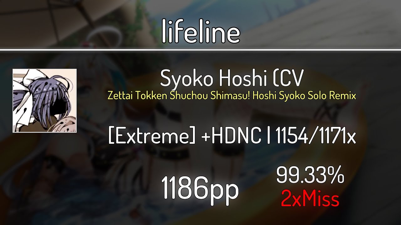 lifeline (9.56⭐) Syoko Hoshi- Zettai Tokken Shuchou Shimasu! [Extreme ...