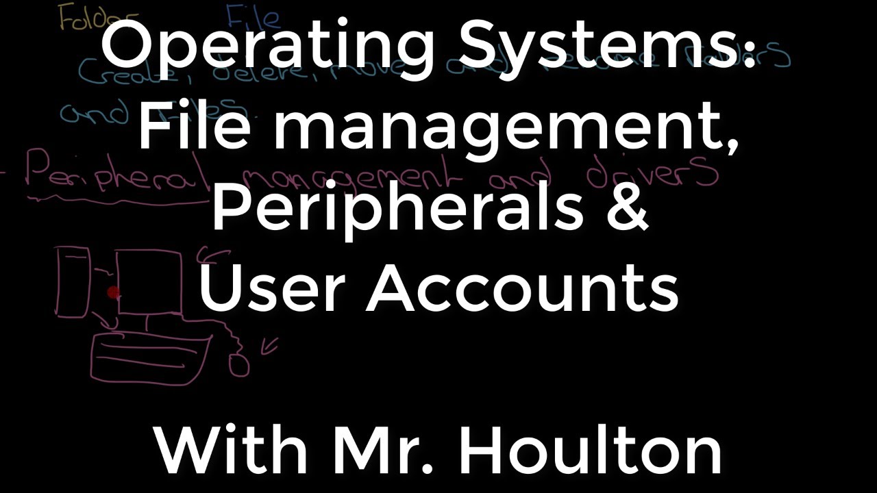 1.5.1 Operating Systems: User Management Peripherals & User Accounts ...