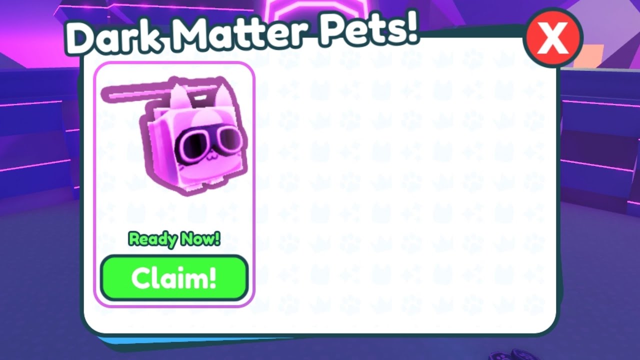 WOW! I got NEW Dark Matter Helicopter Cat in Pet Simulator X - YouTube