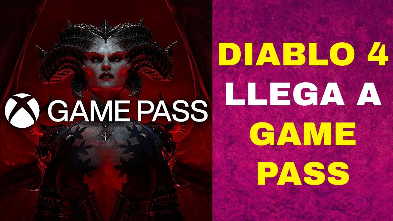 DIABLO 4 llega a GAME PASS - YouTube