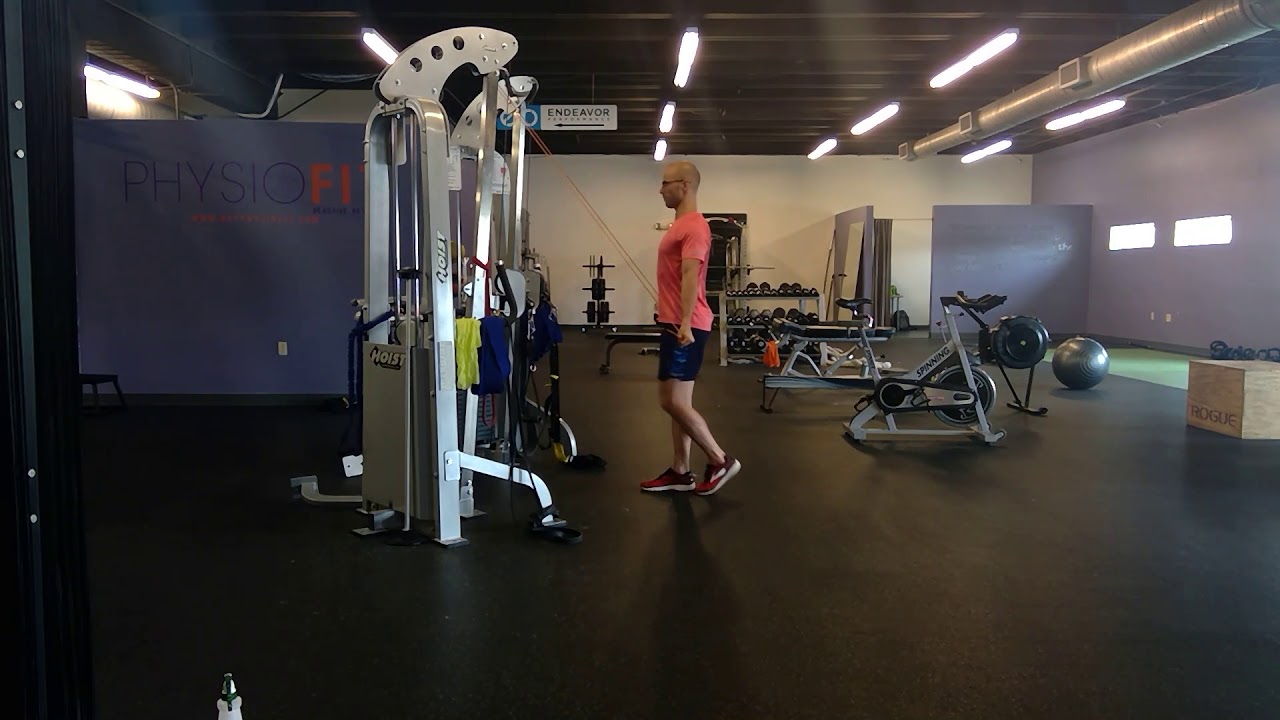 Shoulder Extension Walkout - YouTube