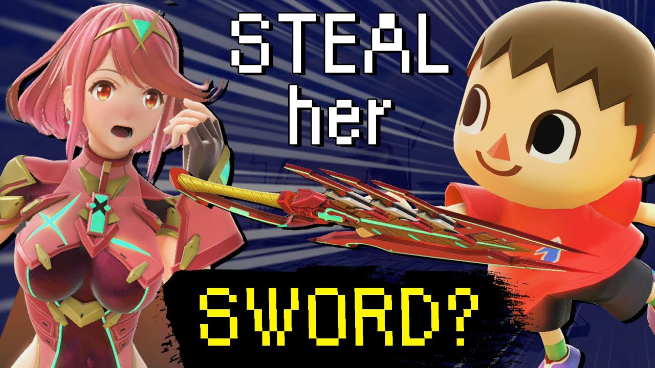 Can You STEAL Pyra's SWORD? -- Random Smash Ultimate Facts - YouTube