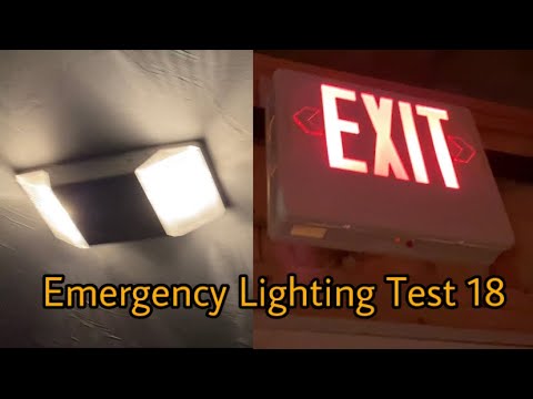 Exit Sign/Emergency Lighting Inspection 18 - YouTube