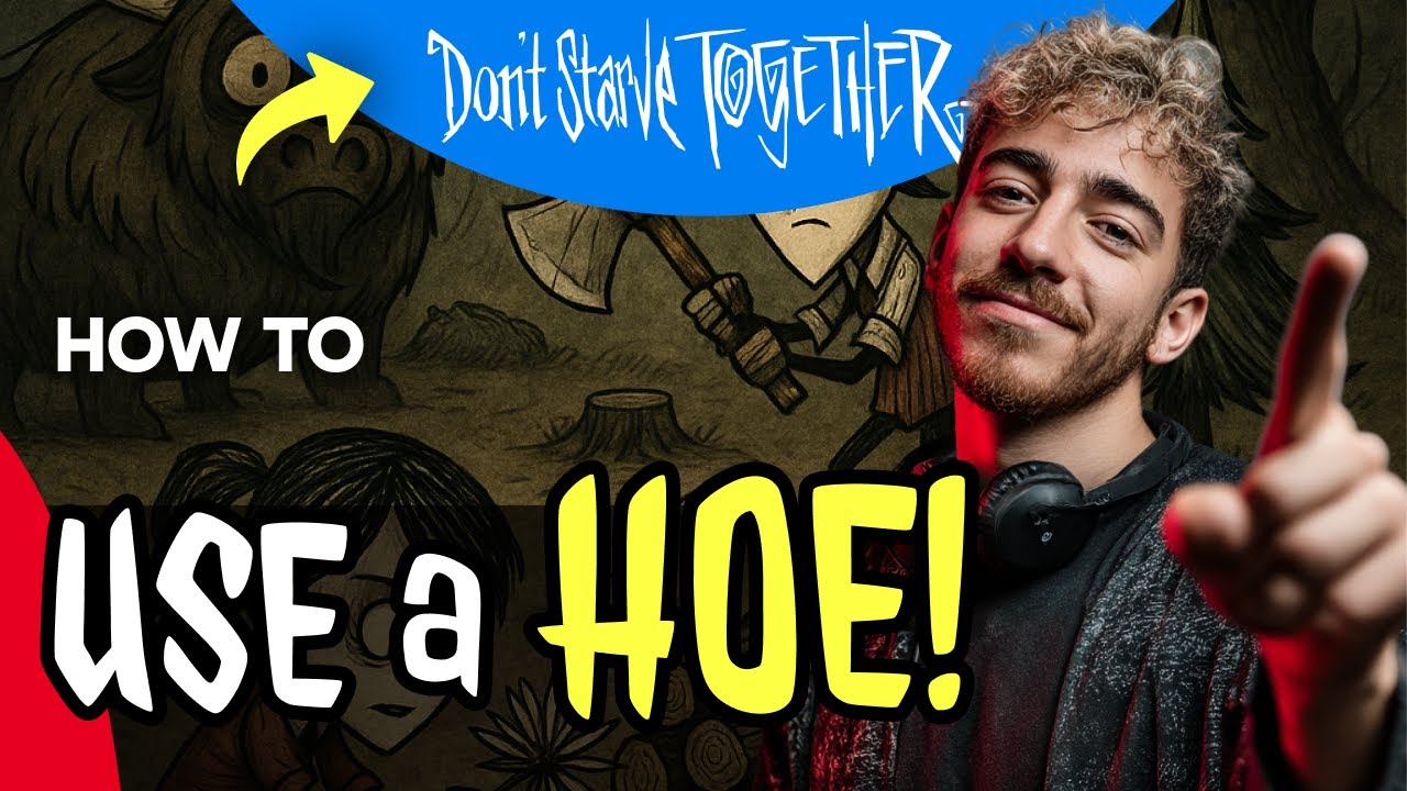 How to USE a HOE in Don't Starve Together (Step by Step) - YouTube