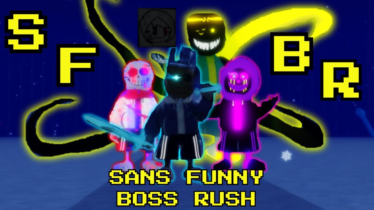 APRIL FOOLS EVENT CHARACTER + SKINS! | Sans Funny Boss Rush - YouTube