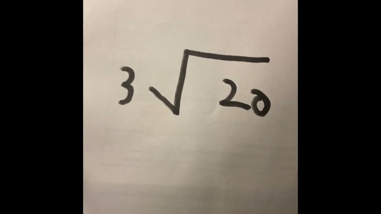 Simplifying Square Roots FAST YouTube Simplifying Square Roots FAST YouTube
