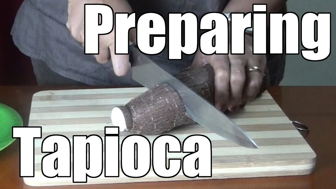 How To Cut, Clean And Cook Tapioca? | Simple Indian Recipes #8 - YouTube