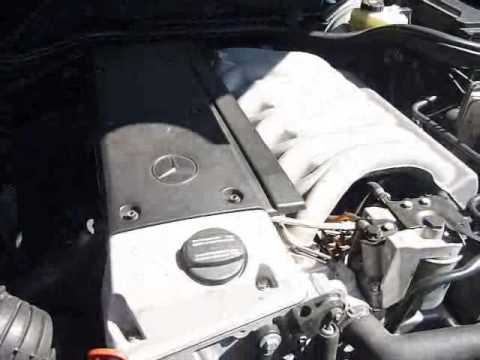Mercedes-Benz W210 E300TD engine startingup 3.0TD TurboDiesel - YouTube