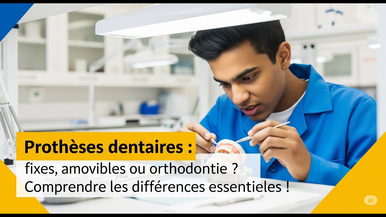 Cours n°7 | Prothèses dentaires : fixes, amovibles... Comprendre les ...