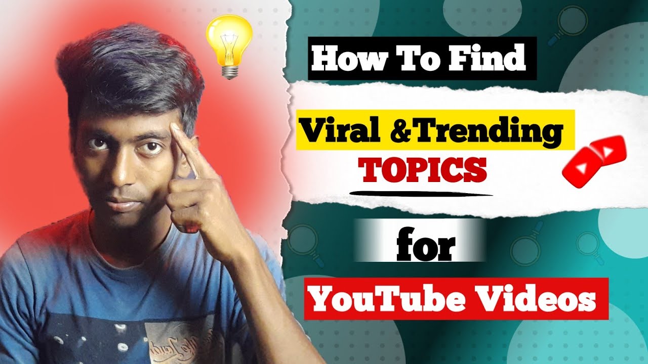 How To Find Viral &Trending Topics for YouTube videos🔍| Best Topics ...