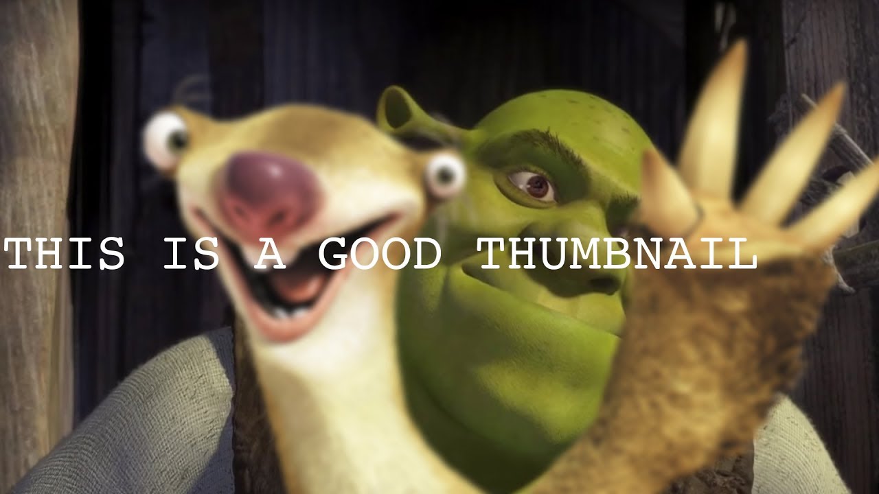 Ice Age COPIED Shrek - YouTube