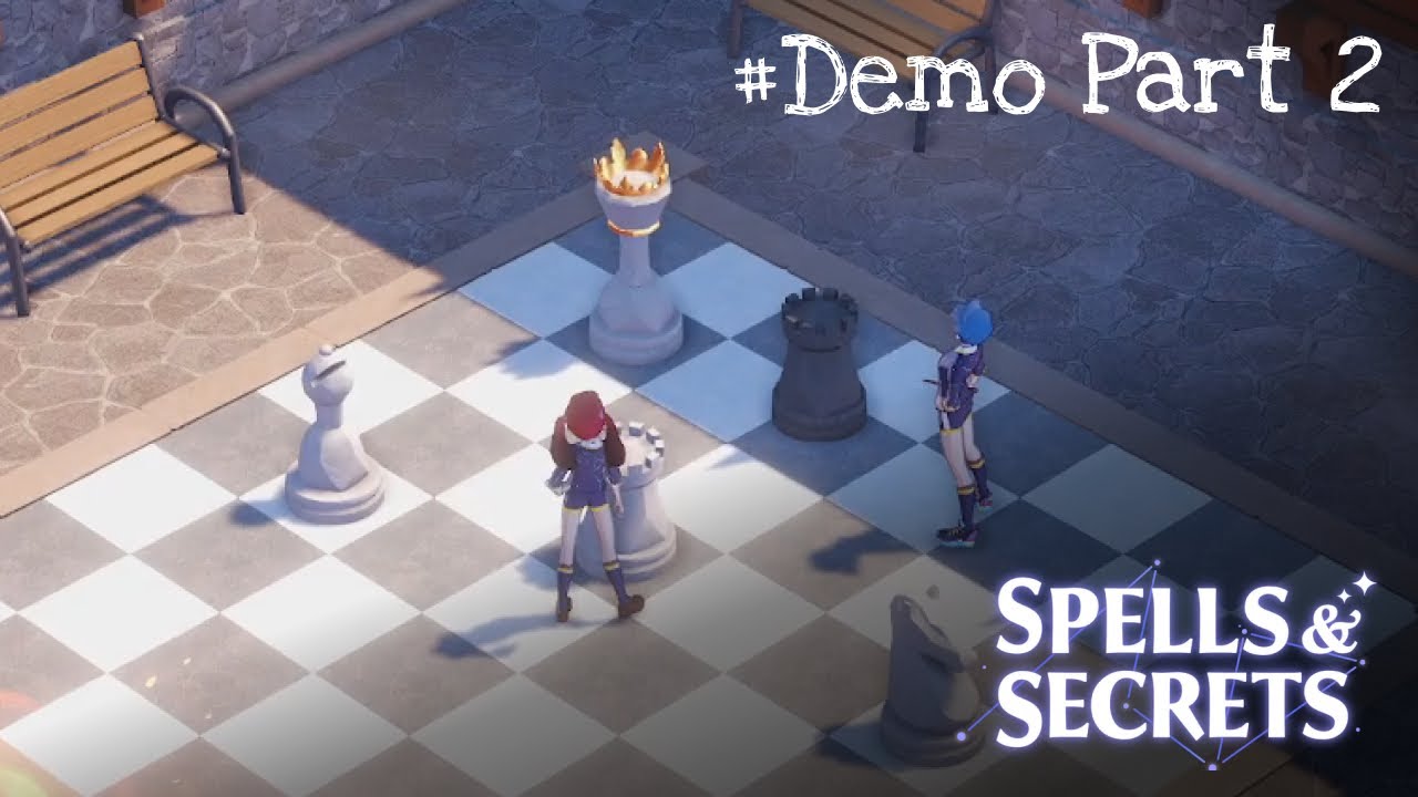 แก้ปริศนาชั้นแรก | Spell & Secrets #Demo Part 2 - YouTube