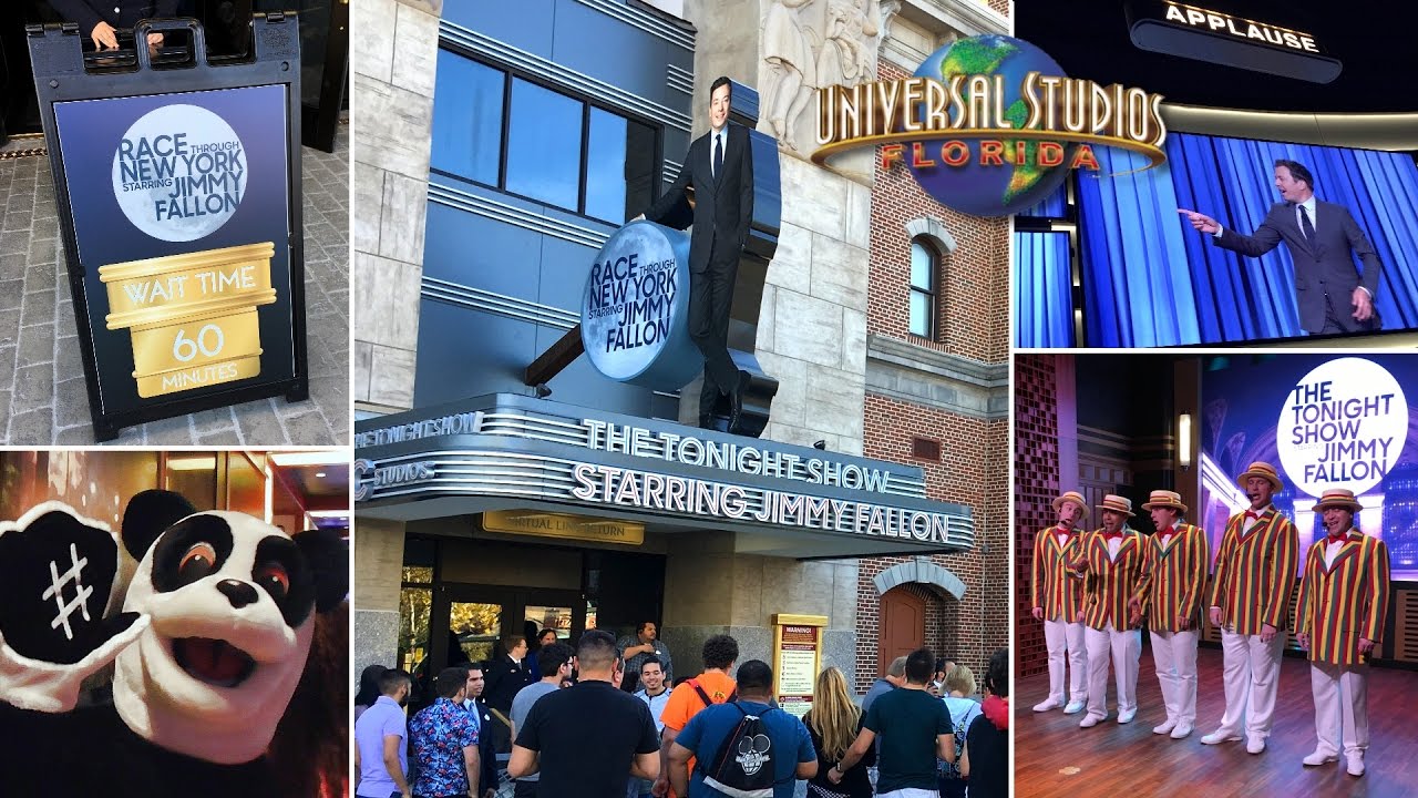 Race Through New York Starring Jimmy Fallon Soft Opens, Full Queue ...