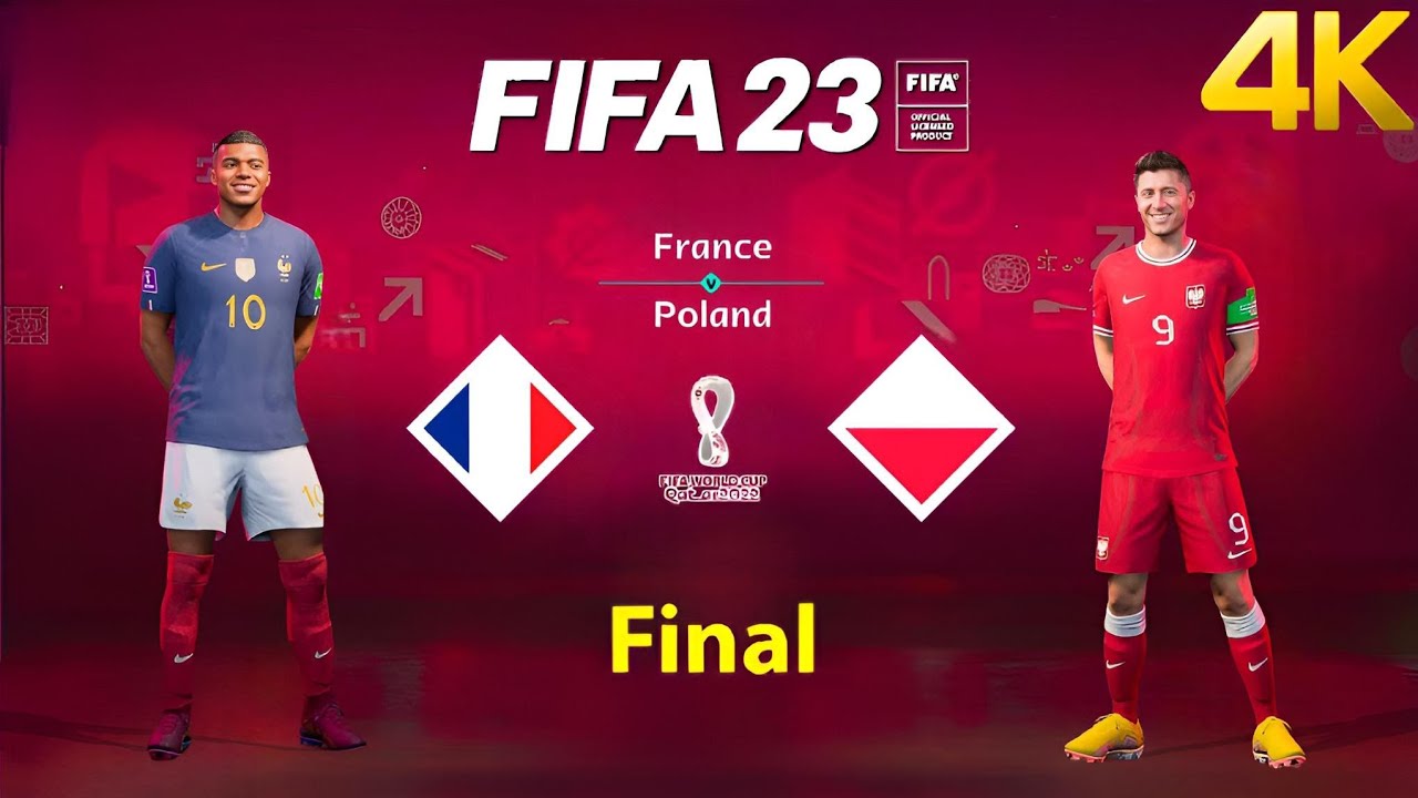 FIFA 23 - France vs. Poland - FIFA World Cup Final Qatar | PS5 ...