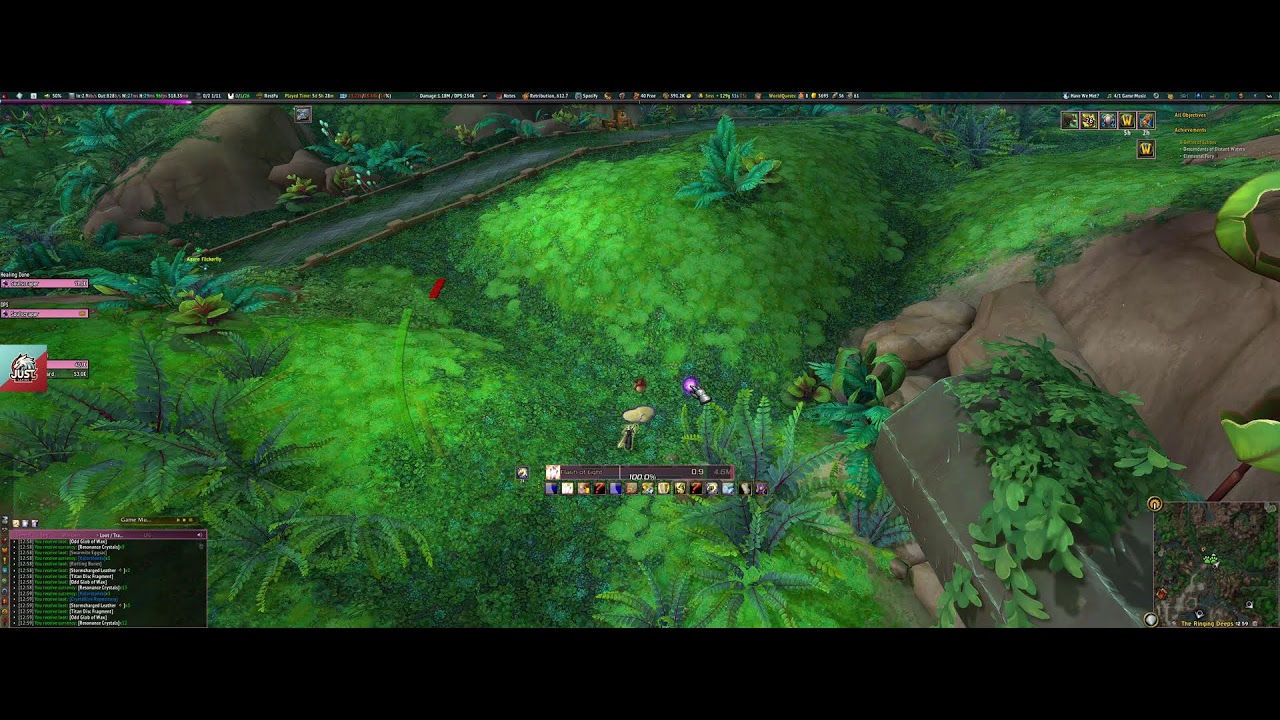 Solo Retribution Paladin T9 Delve - World of Warcraft - YouTube