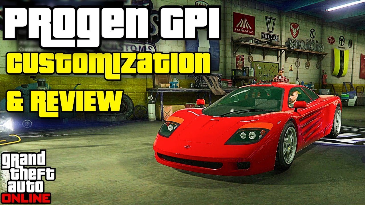Progen GP1 Customization & Review! GTA 5 Online - YouTube
