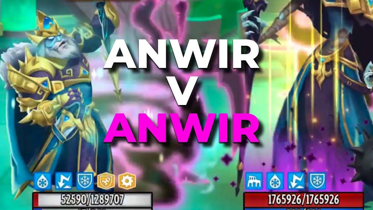 Anwir V Anwir [Coloseum Boss Fight] Titanium Arena | Monster Legends ...