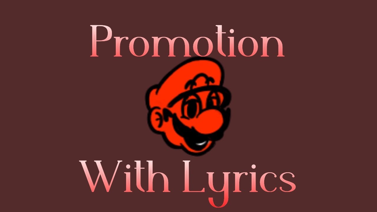 Promotion with lyrics - Mario’s Madness - YouTube