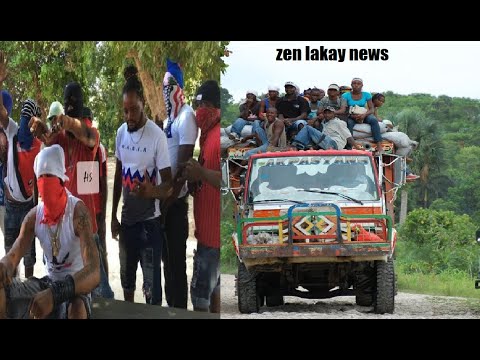 Alo Lapolice gang 400 Marozo yo fèk kidnape yon kamyon machandiz ak ...