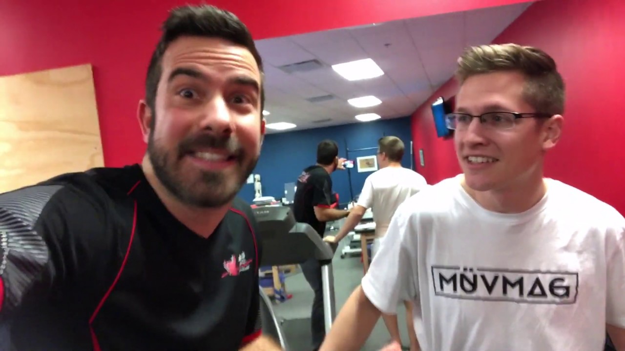 Traitement d'un athlète de Parkour : Mathieu Larose - YouTube