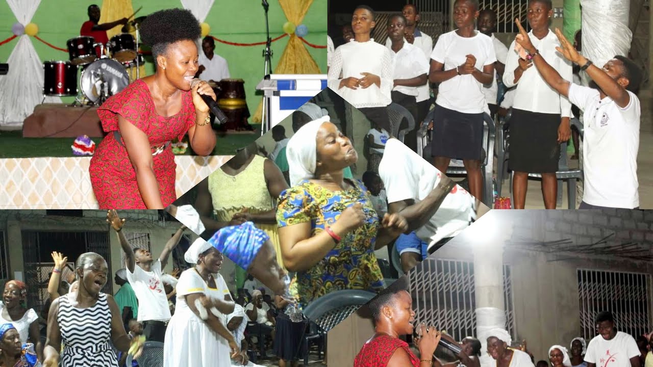 Not Regular Worship🥺😩! What an Atmosphere 😩😭. Ellen Yeboah at Mystical ...