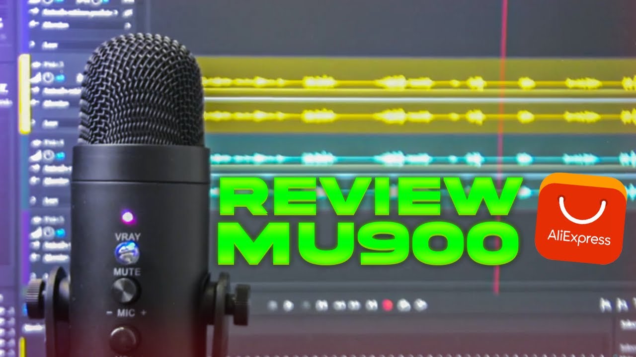 Microfono MU900 CALIDAD PRECIO REVIEW EN ESPAÑOL ALIEXPRESS - YouTube