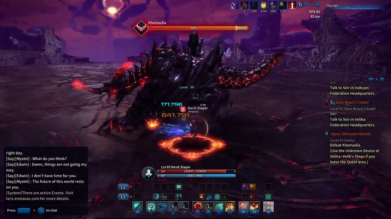 Ps4 Pro Tera Slayer apex high skill gameplay - YouTube