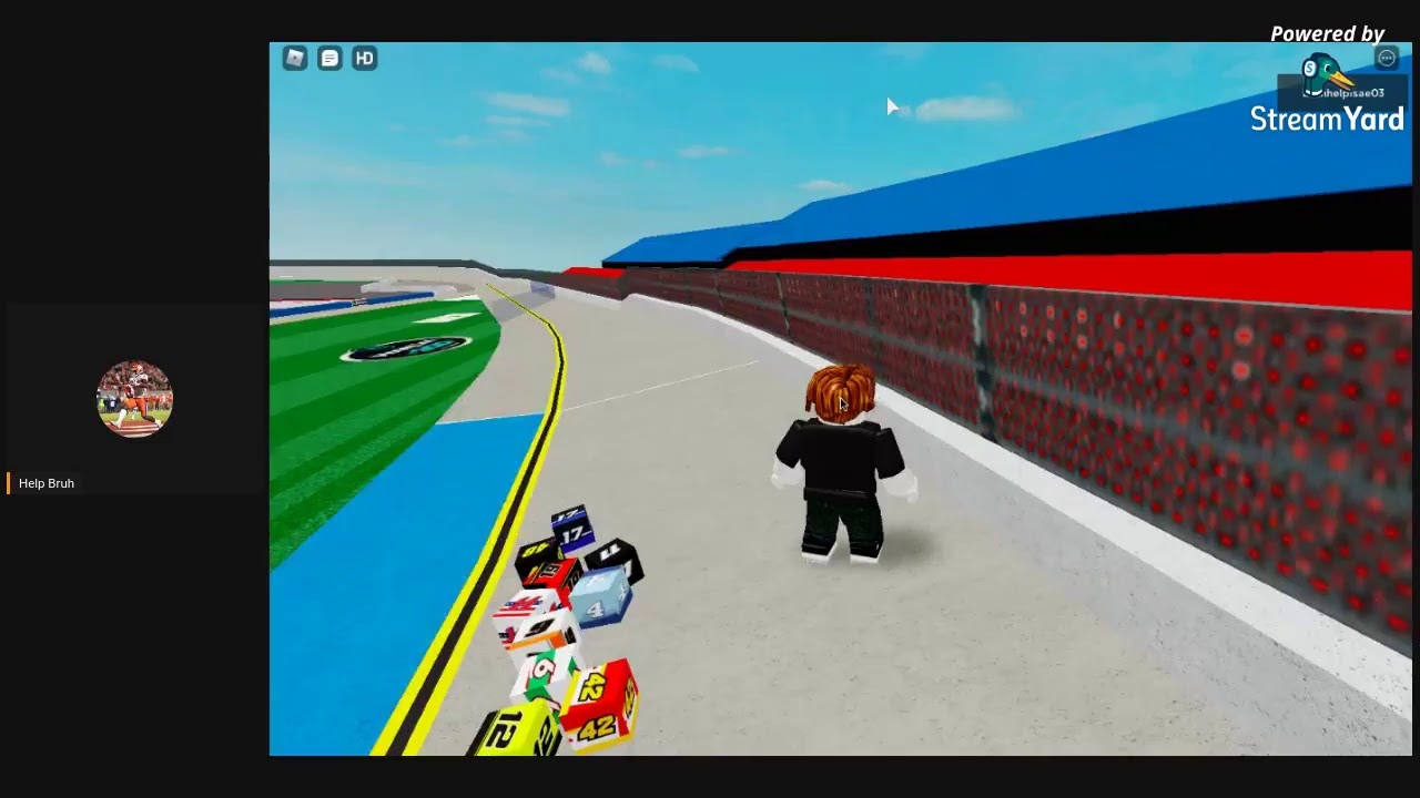 Roblox Nascar Coke Sim Series Talladega race #6 - YouTube