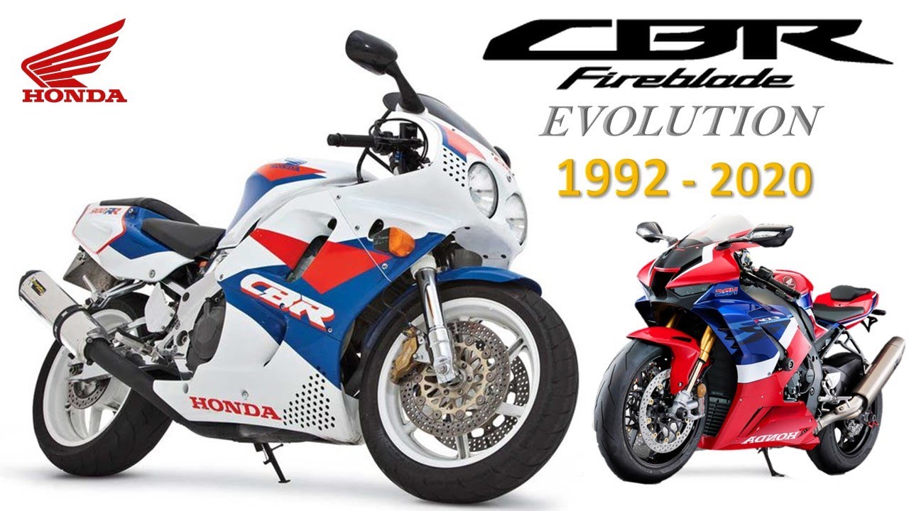 ส่องวิวัฒนาการเจ้าบิ๊กไบค์ Honda CBR Fireblade Evolution (1992 - 2020 ...