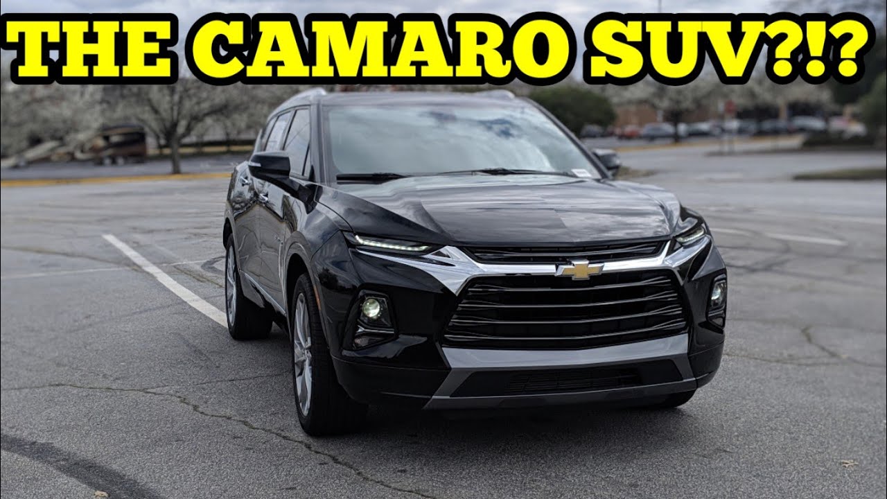 2019 CHEVROLET BLAZER PREMIERE REVIEW!!! A CAMARO CROSSOVER?!? - YouTube
