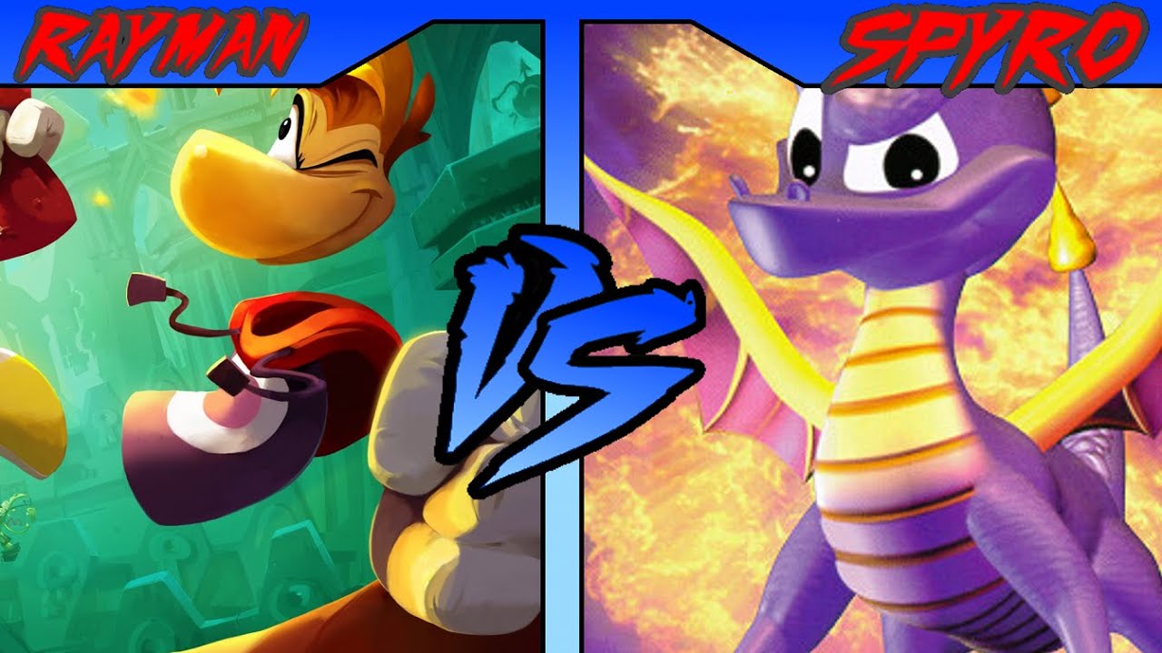 FICTIONAL FIGHTS - Rayman VS Spyro - YouTube