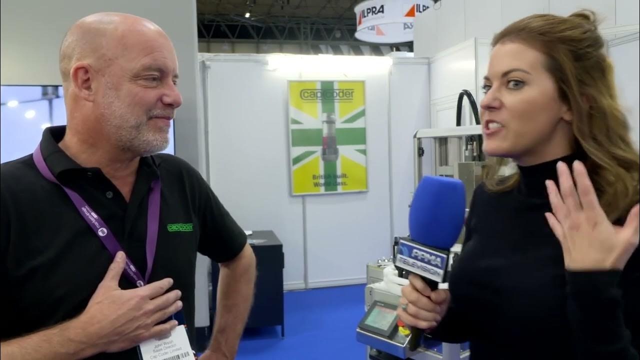 Cap Coder at PPMA Total Show 2022 - YouTube