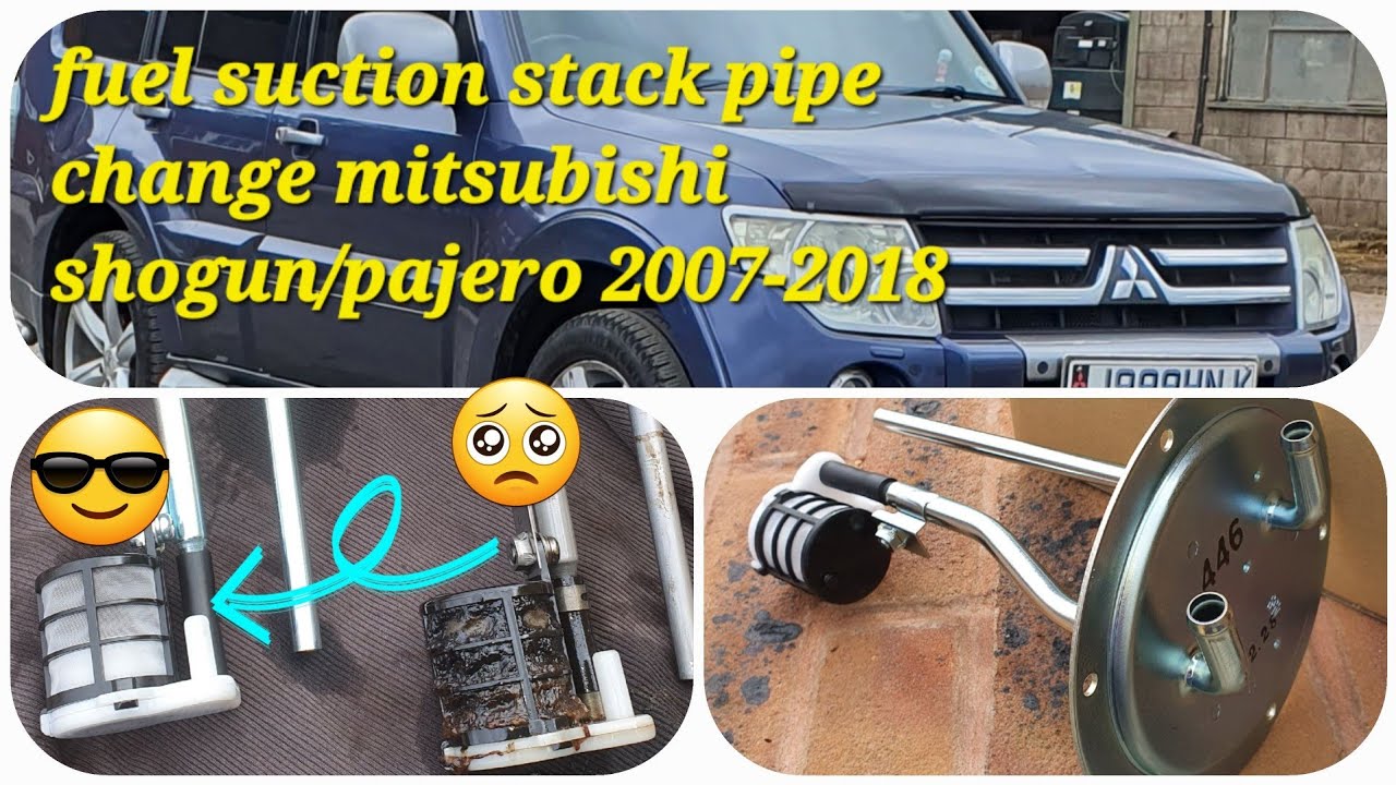 fuel suction stack pipe change on mitsubishi shogun/pajero 2007-2018 ...