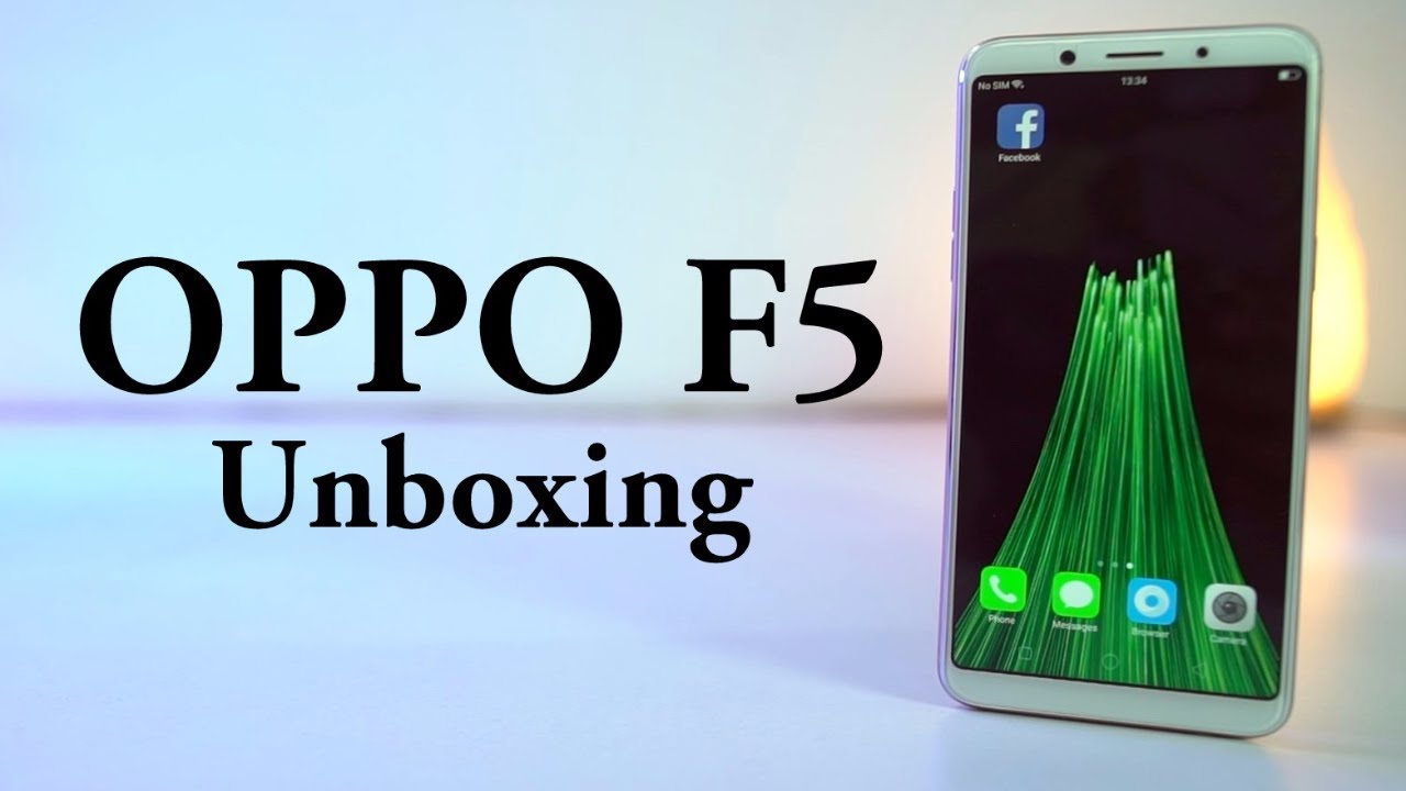 OPPO F5 Unboxing, Price, Specs and Hands on Review - YouTube