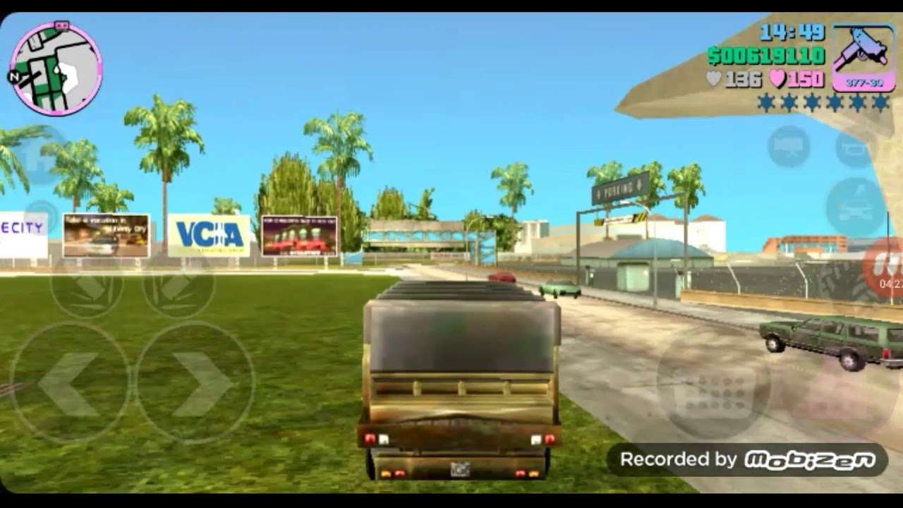 Grand Theft Auto Vice City - Army Base Se Barracks Truck Liya - YouTube