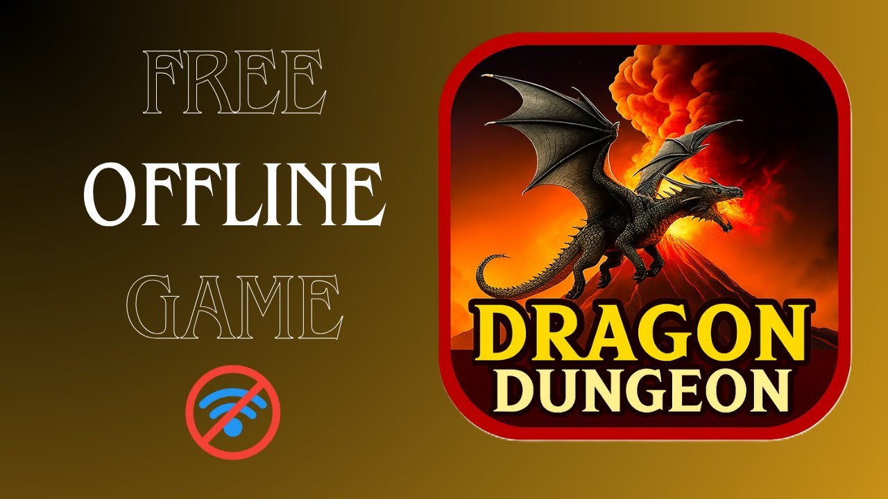 Dragon dungeon: Offline game - YouTube