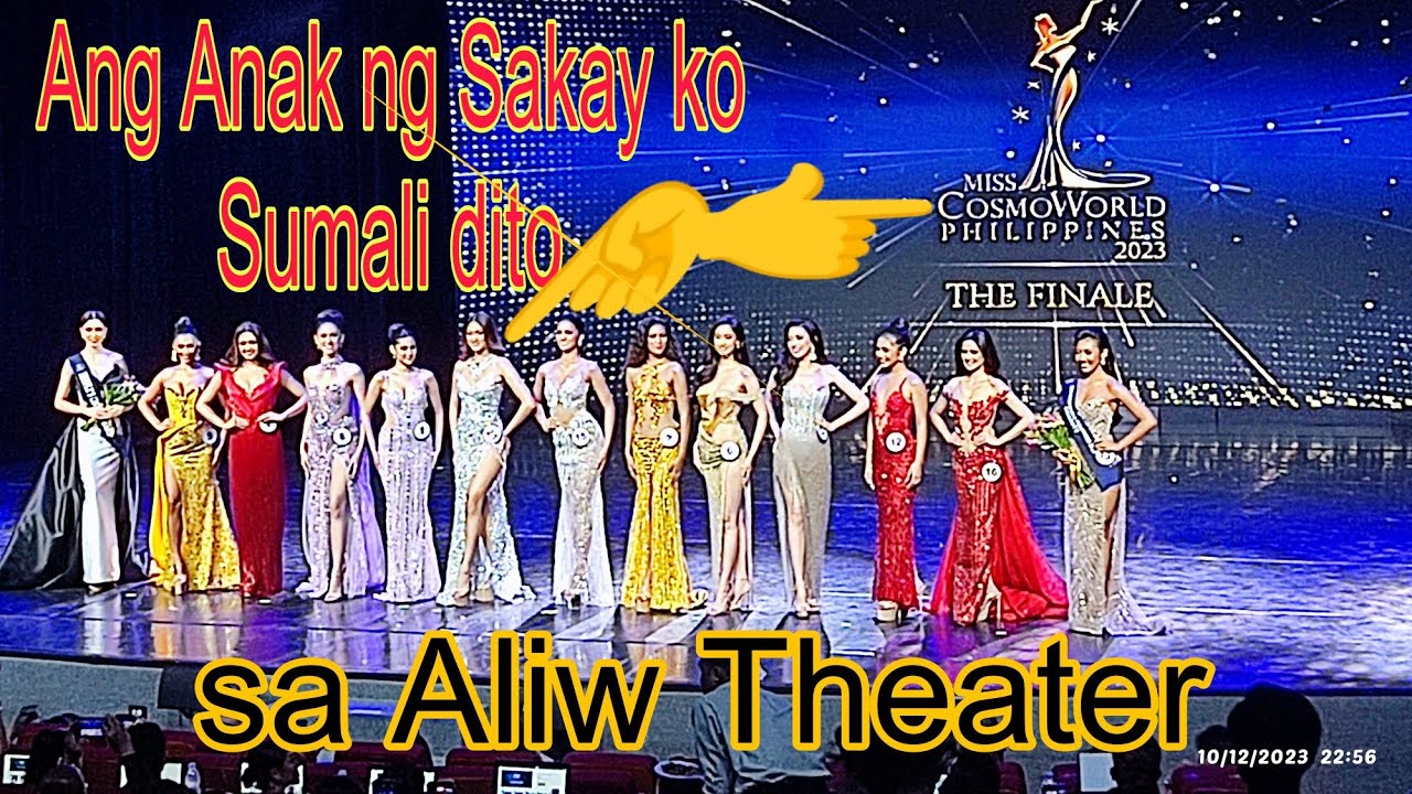 Ang anak ng sakay ko, sumali sa ( Miss CosmoWorld Philippines 2023 ...