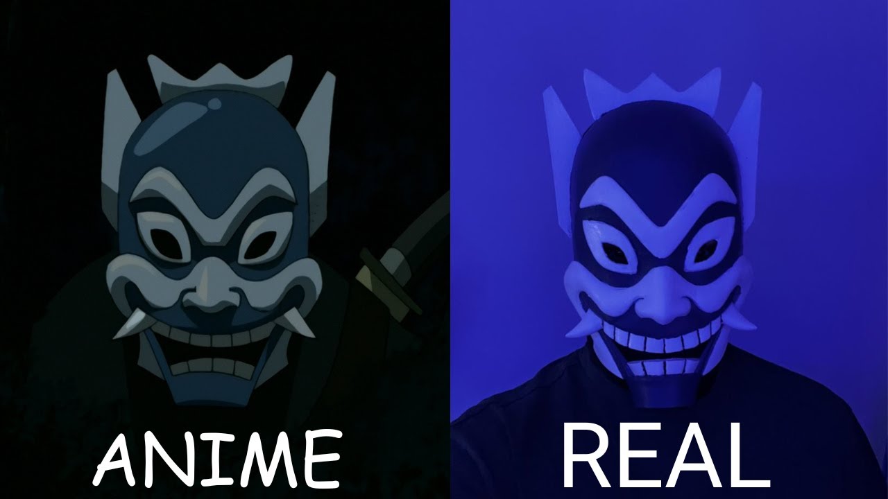 I MADE the Blue Spirit mask from ATLA ! | 5 min BUILD - YouTube