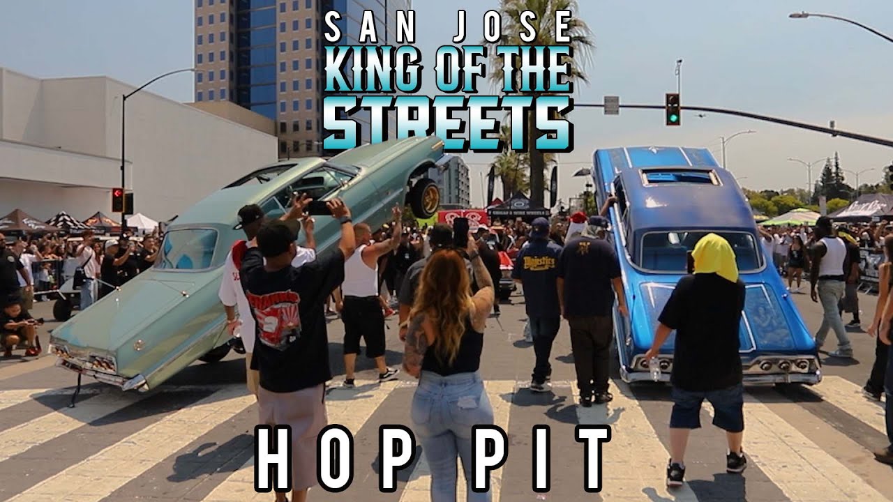 San Jose King of the Streets Lowriders Hop Pit Contest 2025 - YouTube