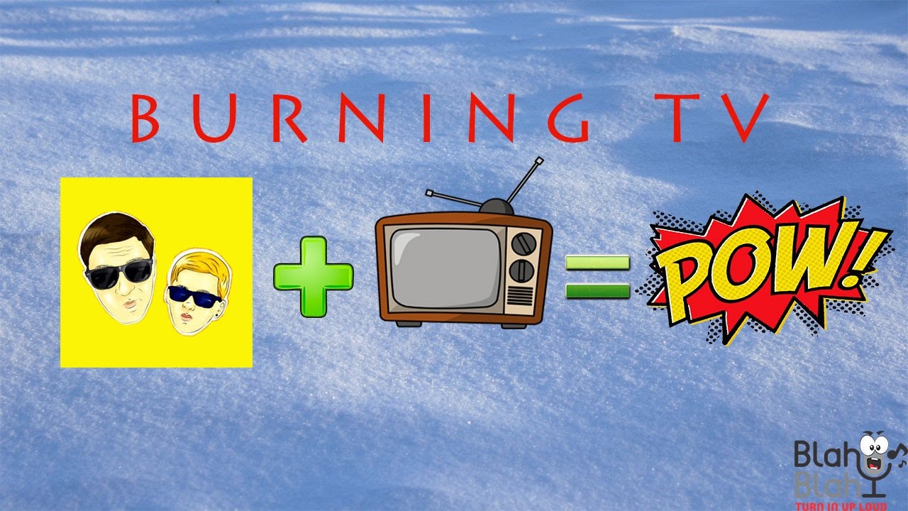 Working TV on FIRE, high voltage electronics smoking fire (Eng) - YouTube