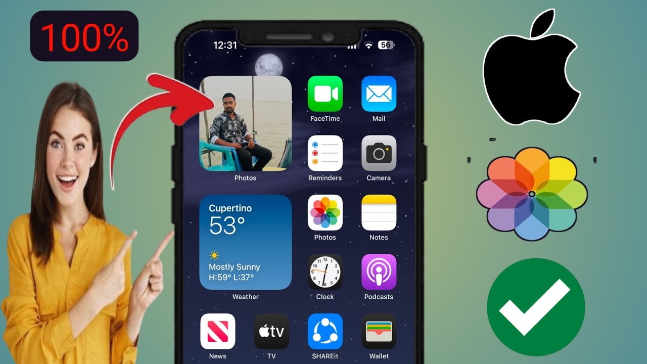 Cara Mengatur Widget Foto Anda Sendiri di Layar Utama iPhone Anda ...