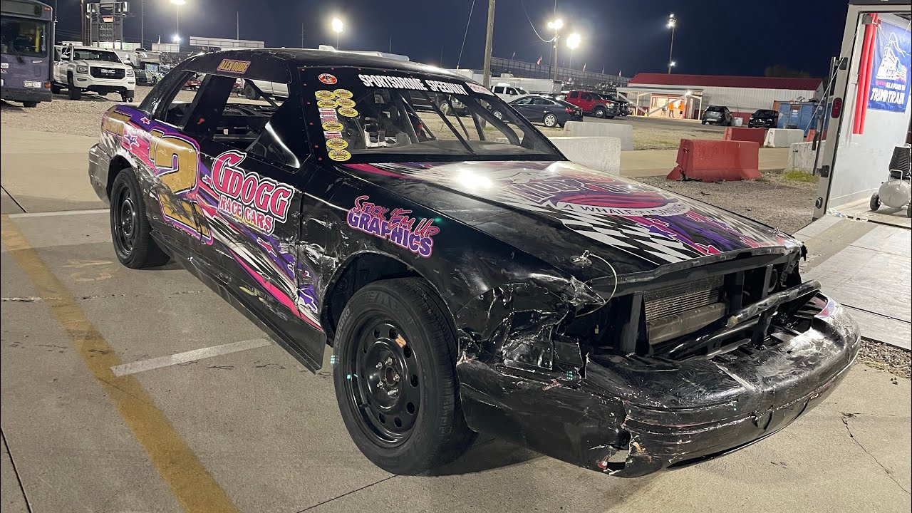 Indianapolis Speedrome| Crown Vic Figure 8 Feature| Alex Bube| 9/5/24 ...