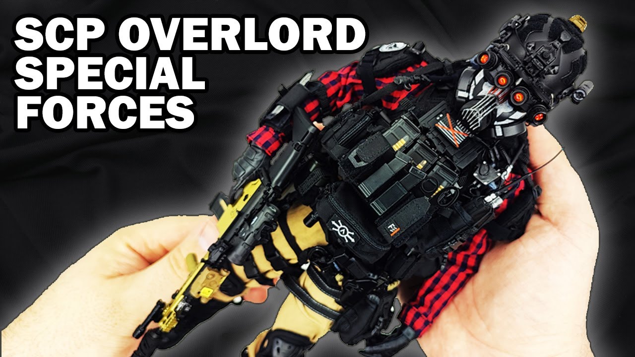SCP Overlord special forces operator action figure by DamToys - YouTube