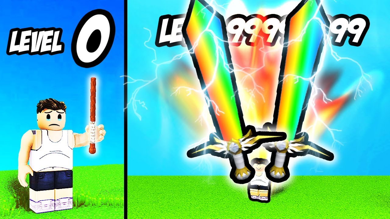 Unlocking THE STRONGEST SWORD POSSIBLE in Roblox! - YouTube