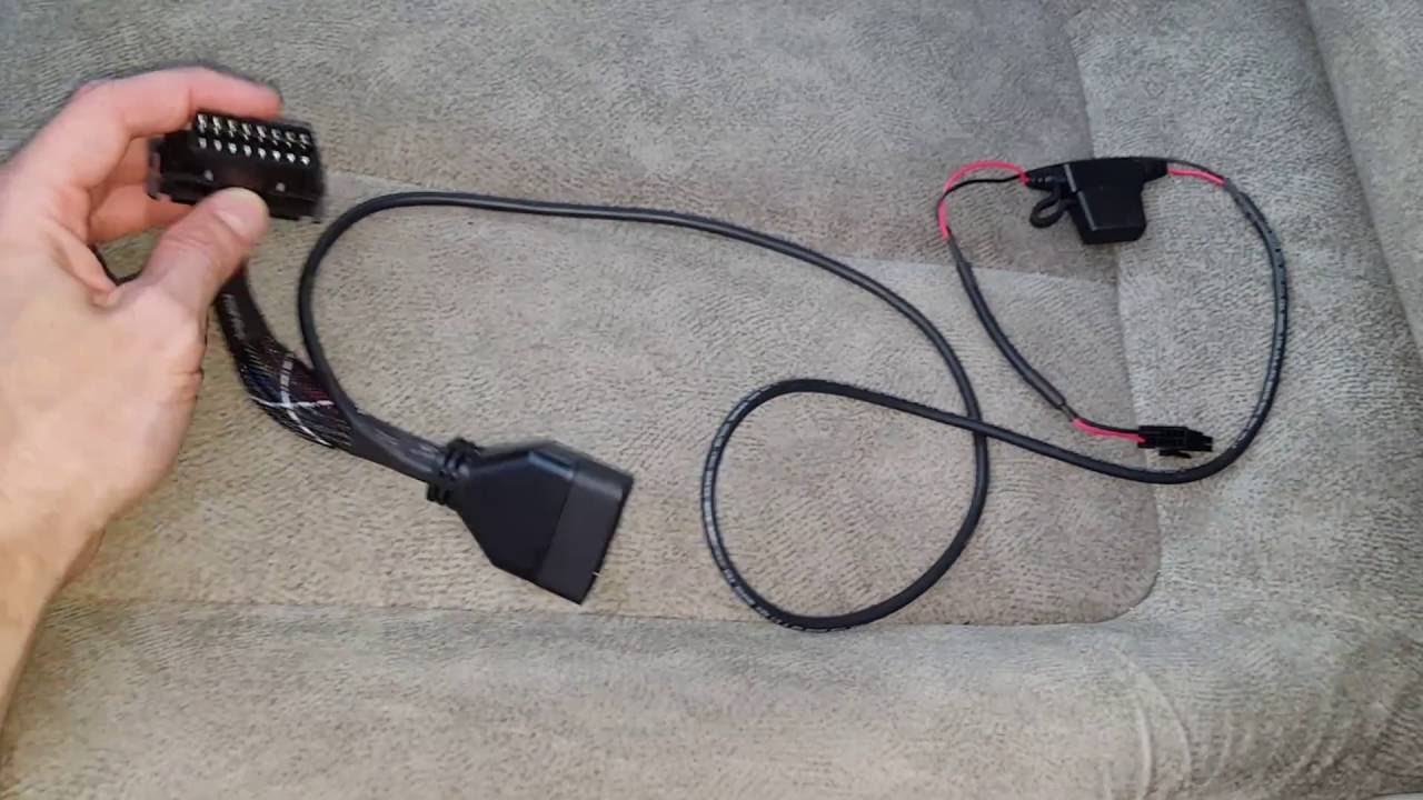 OBDII Cable Connection for Hidden GPS Installs - YouTube