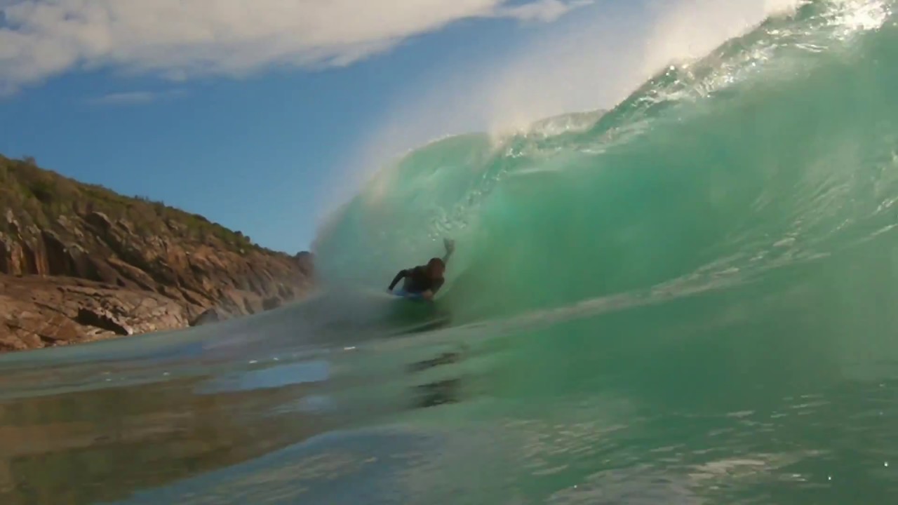 Box Beach bodyboarders 11 March 2018 - YouTube