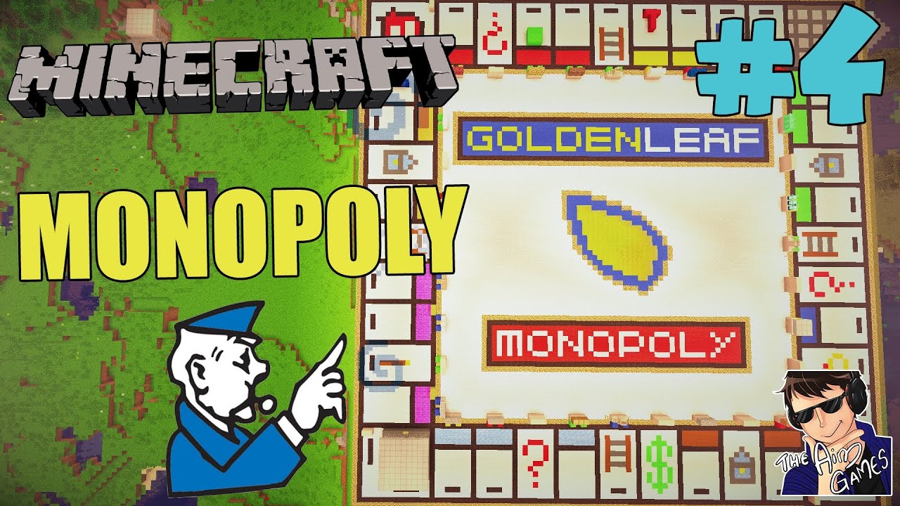 Minecraft Monopoly Gameplay - Let's Play #4 (JAIL TIME!!!) - [60 FPS ...